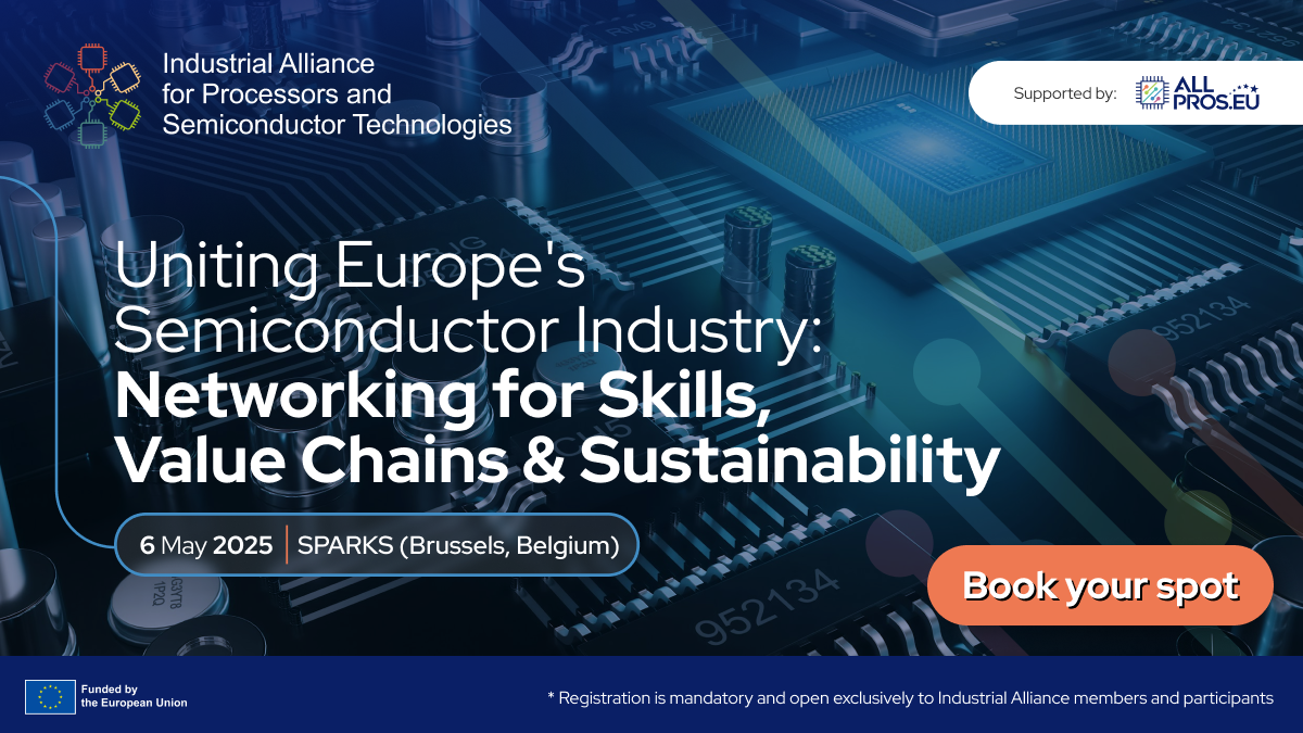 Uniting Europe's semiconductor industry: networking for skills, value chains & sustainability ...